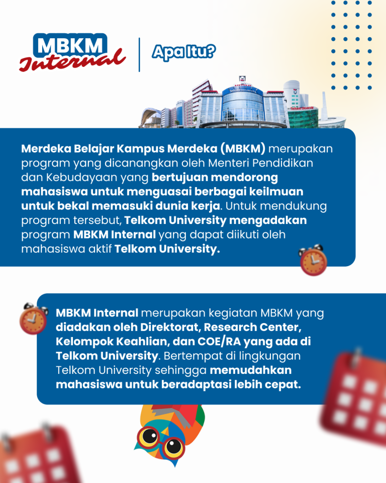 MBKM Internal Telkom University | Bagian Pengembangan Akademik (BPA)