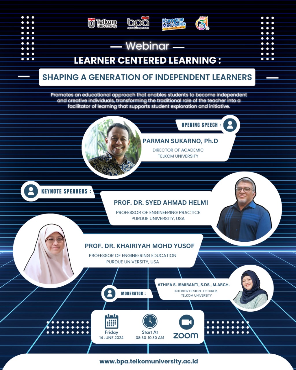 Webinar Learner Centered Learning: Shaping a Generation of Independent Learners | Bagian ...